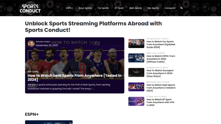 SportsConduct: Your Ultimate Guide to Sporting Entertainment